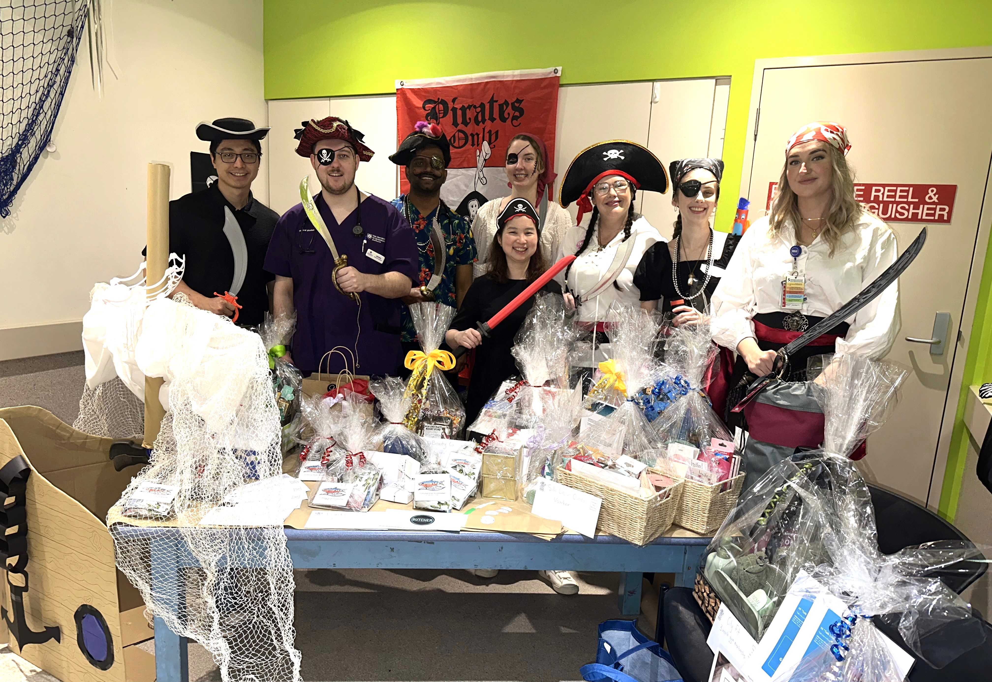 Shiver me timbers! Crew raises gold for childhood cancer | Wide Bay ...